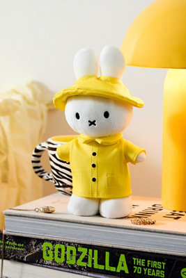 Miffy Rain Suit 24cm Plushie | Urban Outfitters UK