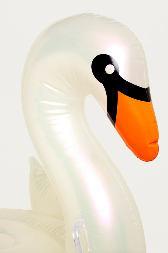 Sunnylife Pearl Swan Pool Float | Urban Outfitters UK