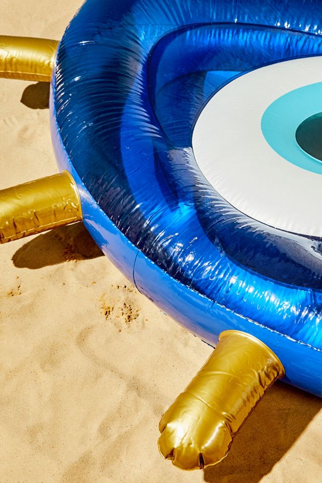 Sunnylife Luxe Eye Lie-On Pool Float | Urban Outfitters UK
