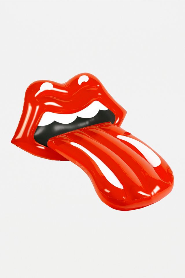 Sunnylife X The Rolling Stones Lips Deluxe Lie-On Pool Float | Urban ...