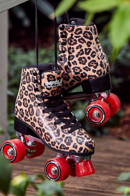 Impala Rollerskates Leopard Print Quad Roller Skates | Urban Outfitters UK