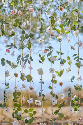 Ginger Ray Floral Backdrop | Urban Outfitters UK