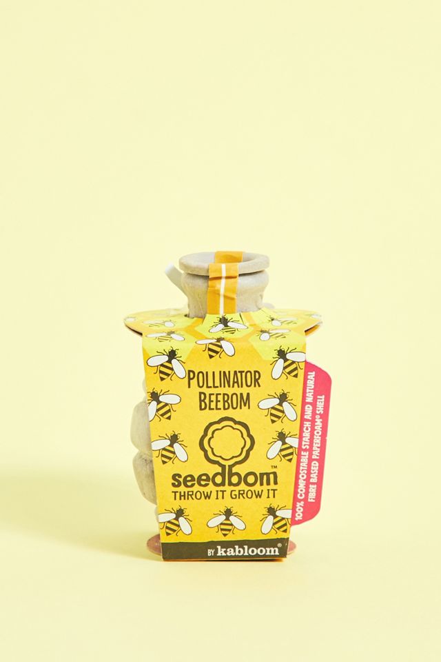 Grow Your Own Pollinator Beebom Seedbom | Urban Outfitters UK