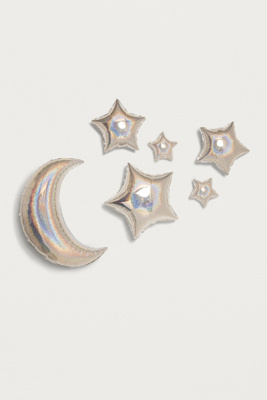 Meri Meri Moon and Star Balloons | Urban Outfitters UK