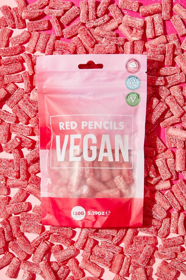 Red Pencils Vegan Sweets Pouch | Urban Outfitters UK