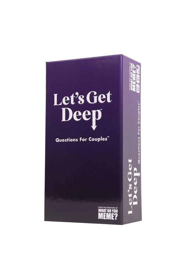 Let’s Get Deep Card Game | Urban Outfitters UK