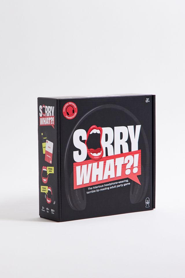 Sorry, What?! Game | Urban Outfitters UK