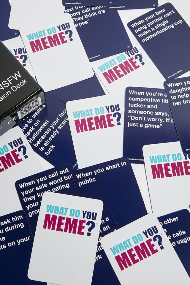 What Do You Meme NSFW Expansion Pack | Urban Outfitters UK