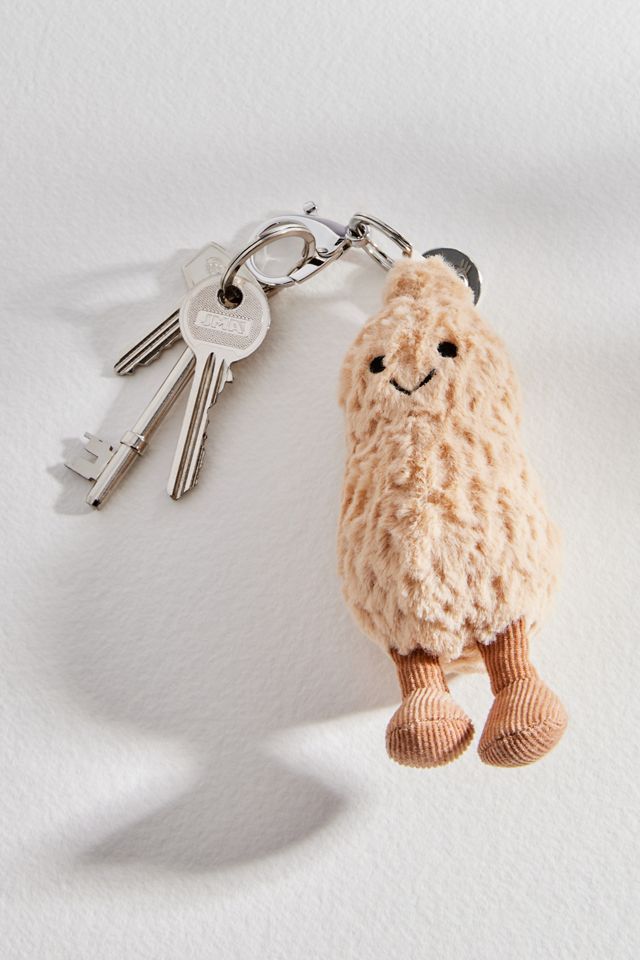 Jellycat Peanut Keyring | Urban Outfitters UK
