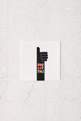 You Got This Sticker | Urban Outfitters UK
