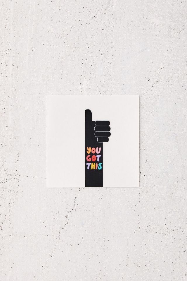 You Got This Sticker | Urban Outfitters UK