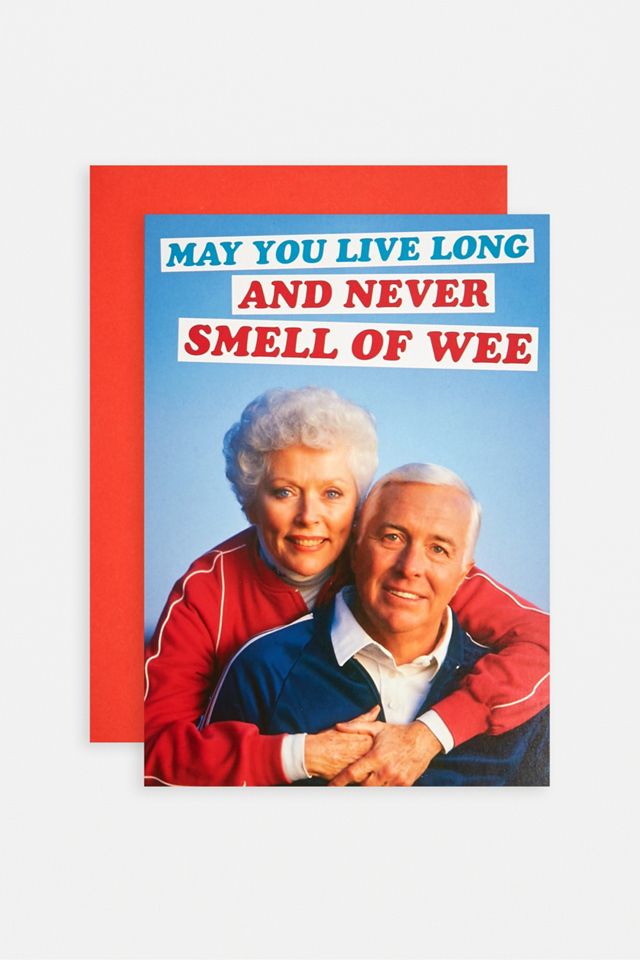 Live Long Birthday Card | Urban Outfitters UK