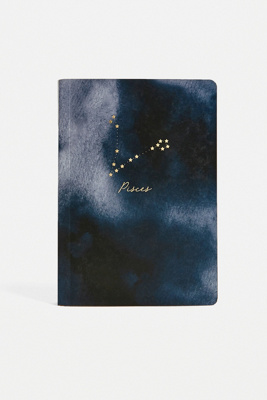 Portico Designs Pisces Constellation Notebook | Urban Outfitters UK