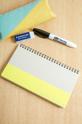 Mark’s Japan HiBi Yellow Daily Journal | Urban Outfitters UK