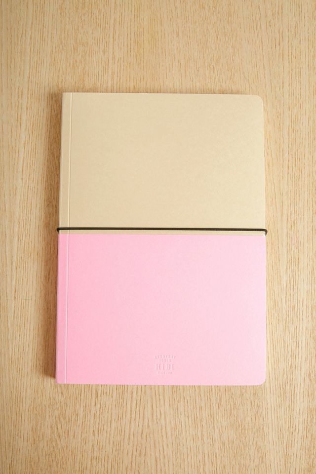 Mark’s Japan HiBi A5 Pink Notebook | Urban Outfitters UK