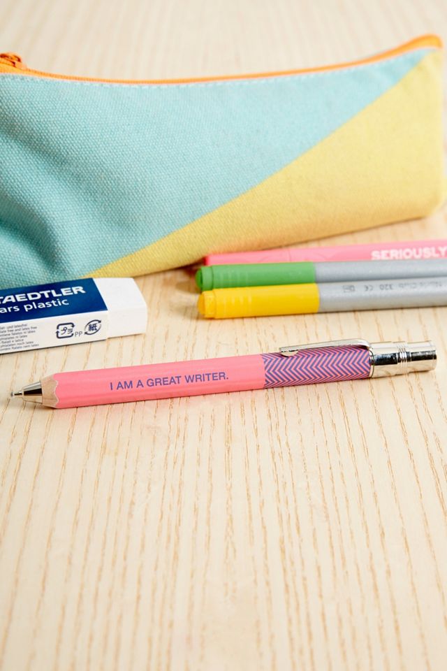 Mark's Japan - Stylo zig zag rose | Urban Outfitters FR