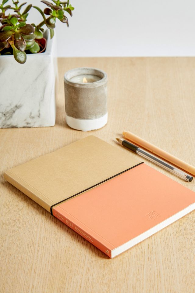 Mark’s Japan HiBi A5 Orange Notebook | Urban Outfitters UK