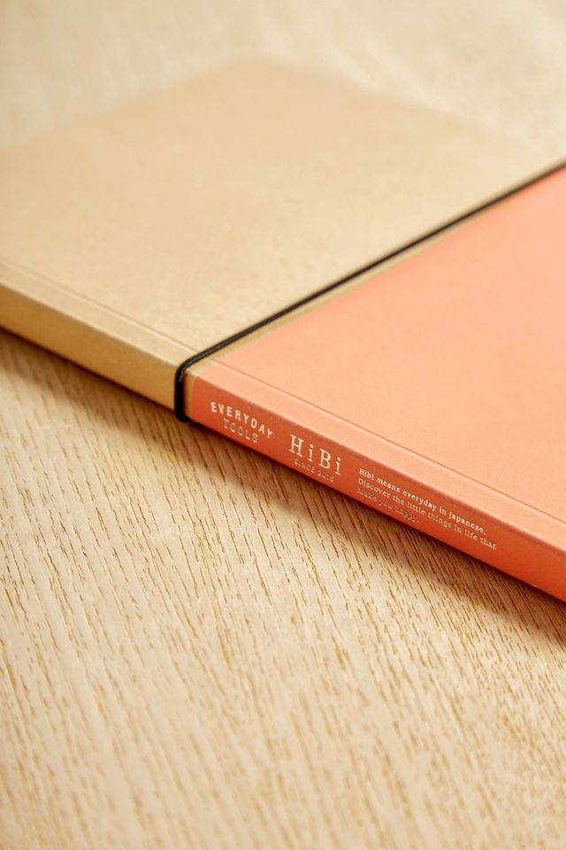 Mark’s Japan HiBi A5 Orange Notebook | Urban Outfitters UK