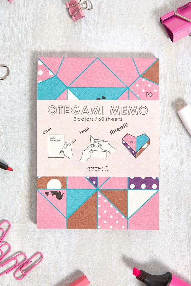 Midori Origami Memo Pad | Urban Outfitters UK