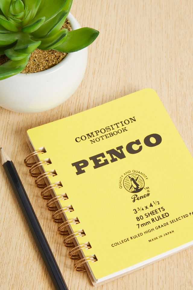 Penco Yellow Mini Notebook | Urban Outfitters UK