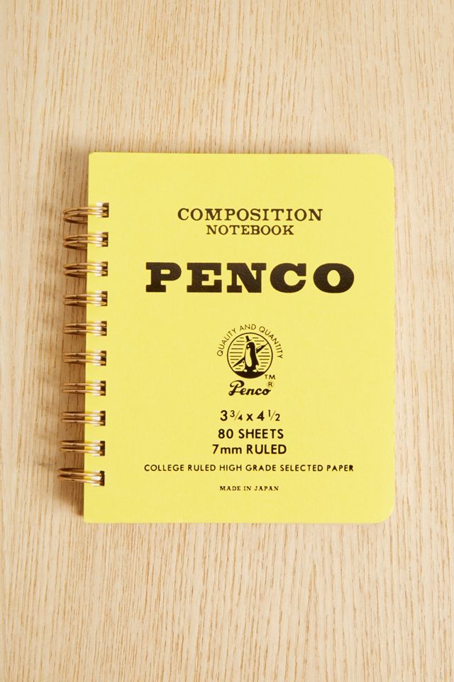 Penco Yellow Mini Notebook | Urban Outfitters UK