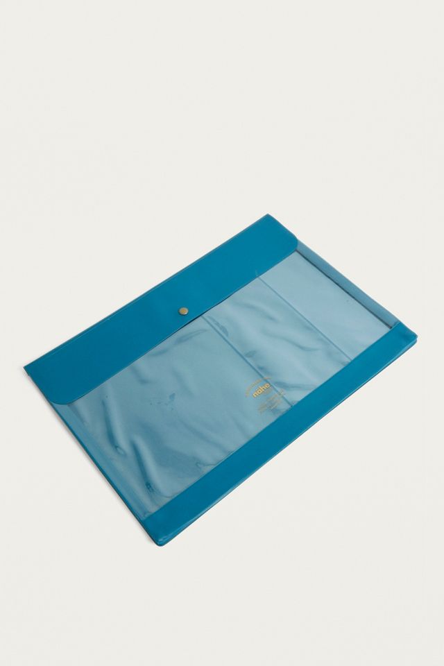 Nähe A4 Blue Carry Folder | Urban Outfitters UK