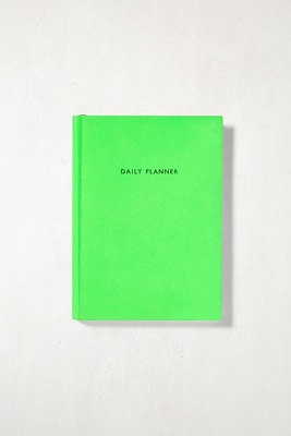 Lime Green Daily Planner | Urban Outfitters UK