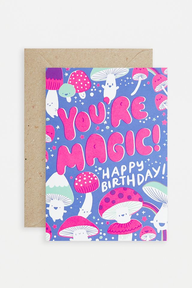 You're Magic Greetings Card | Urban Outfitters UK
