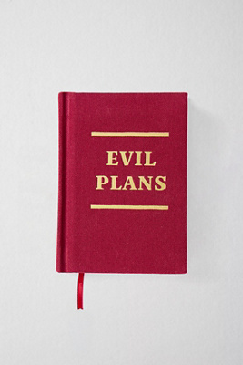 Evil Plans Mini Notebook | Urban Outfitters UK