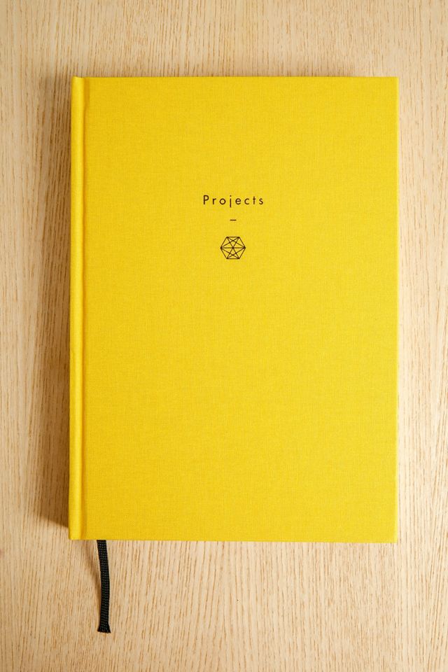 The School of Life Projects A5 Yellow Notebook | Urban Outfitters UK