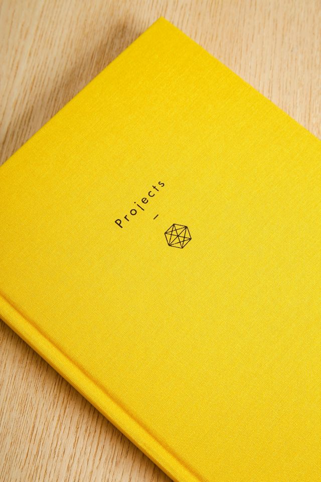 The School of Life Projects A5 Yellow Notebook | Urban Outfitters UK