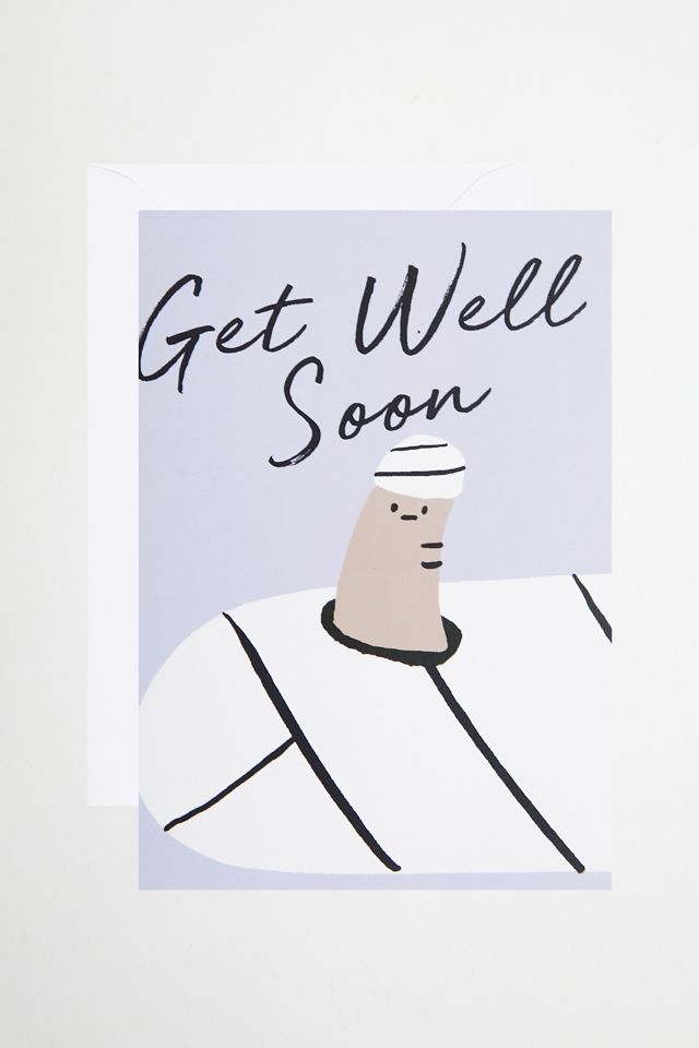 Get Well Soon Thumbs-Up Greetings Card | Urban Outfitters UK