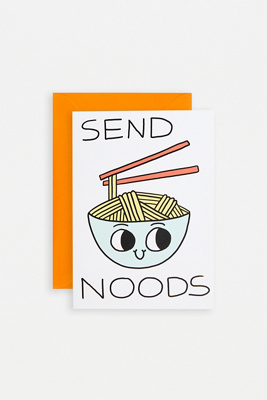 Send Noods Greetings Card | Urban Outfitters UK