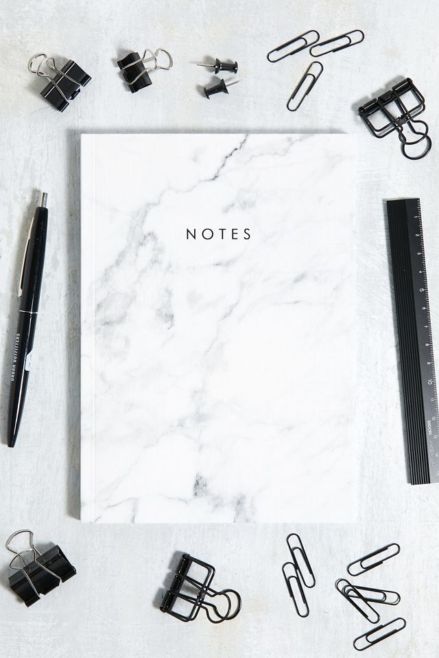 Grey Marble Notebook | Urban Outfitters UK