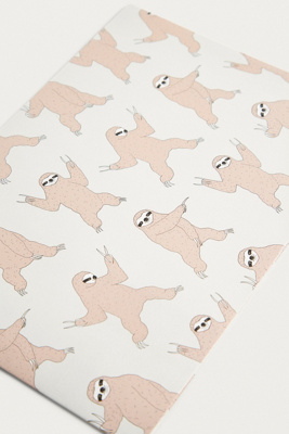 Sloth Wrapping Paper | Urban Outfitters UK