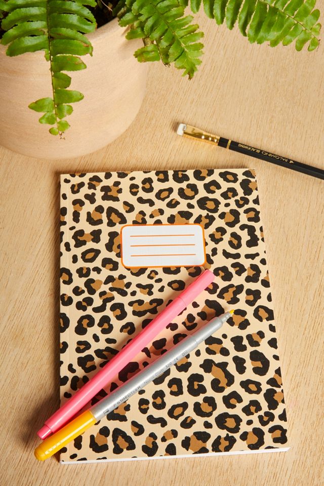 Central 23 Leopard Print Notebook | Urban Outfitters UK