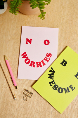 Central 23 Set Of 2 Slogan Notebooks | Urban Outfitters UK