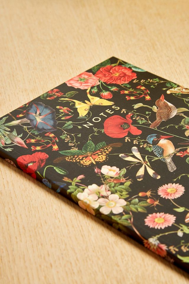 Central 23 Dark Floral Notebook | Urban Outfitters UK