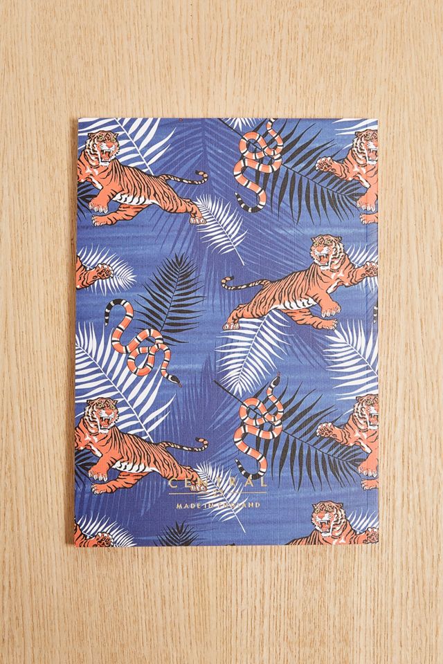 Central 23 Tiger Print Notebook | Urban Outfitters UK