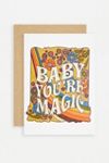 Baby You're Magic Greetings Card | Urban Outfitters UK