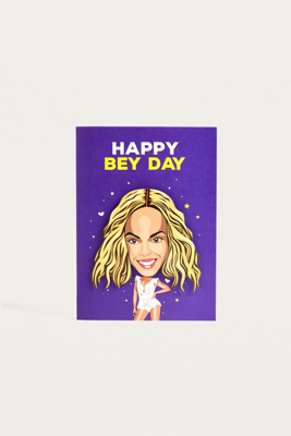 Happy Beyday Birthday Card | Urban Outfitters UK