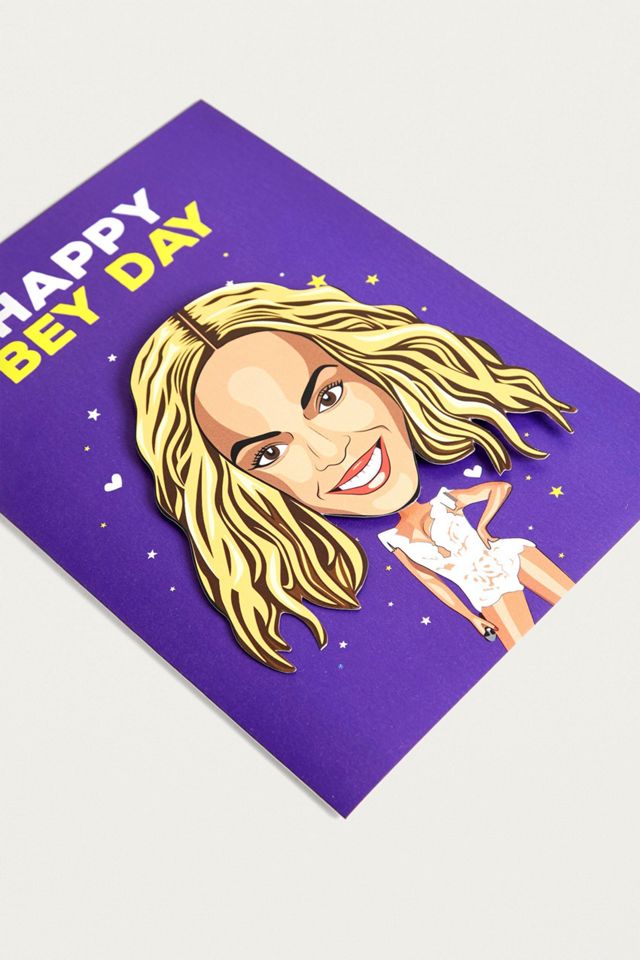 Happy Beyday Birthday Card | Urban Outfitters UK