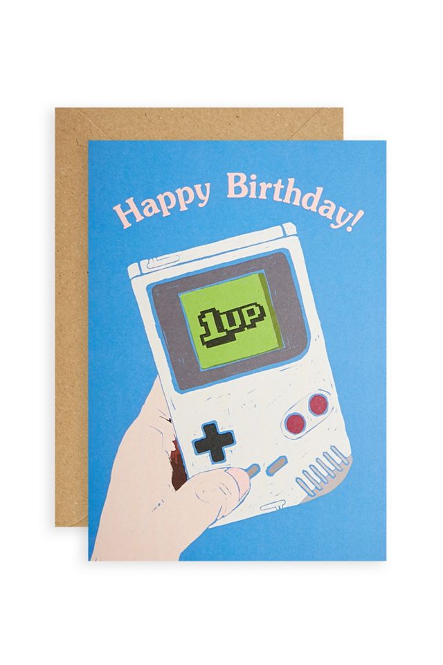 Paper Plane 1UP Birthday Card | Urban Outfitters UK