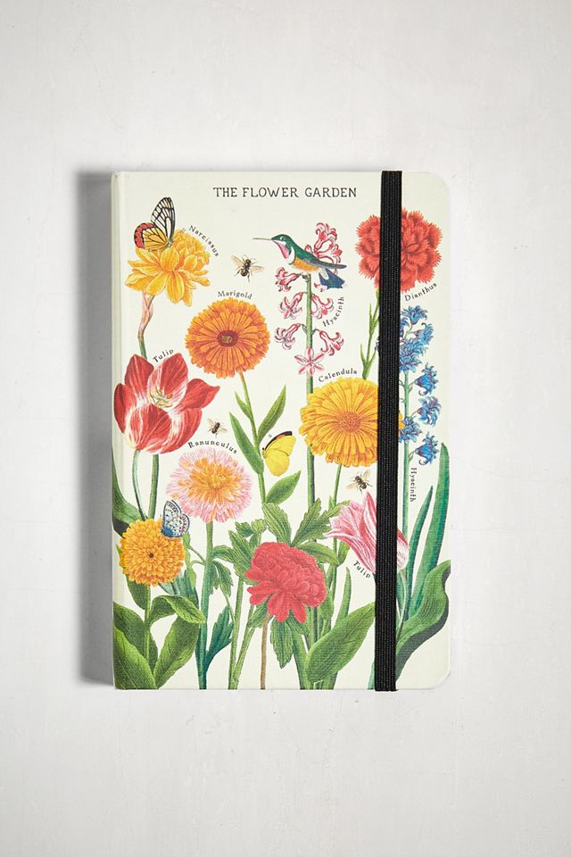 Cavallini & Co The Flower Garden Small Notebook | Urban Outfitters UK
