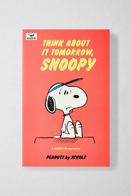 Magpie x Peanuts Pensaci Domani Snoopy Taccuino A5 | Urban Outfitters IT