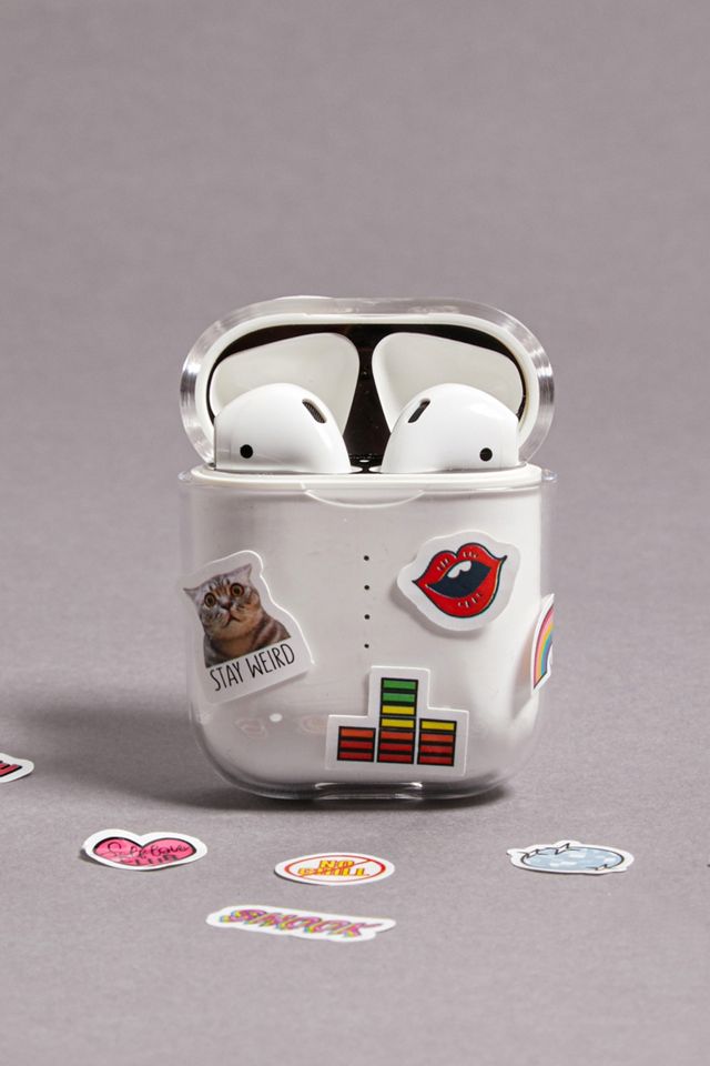 Stickers Hard Shell AirPods Case | Urban Outfitters UK