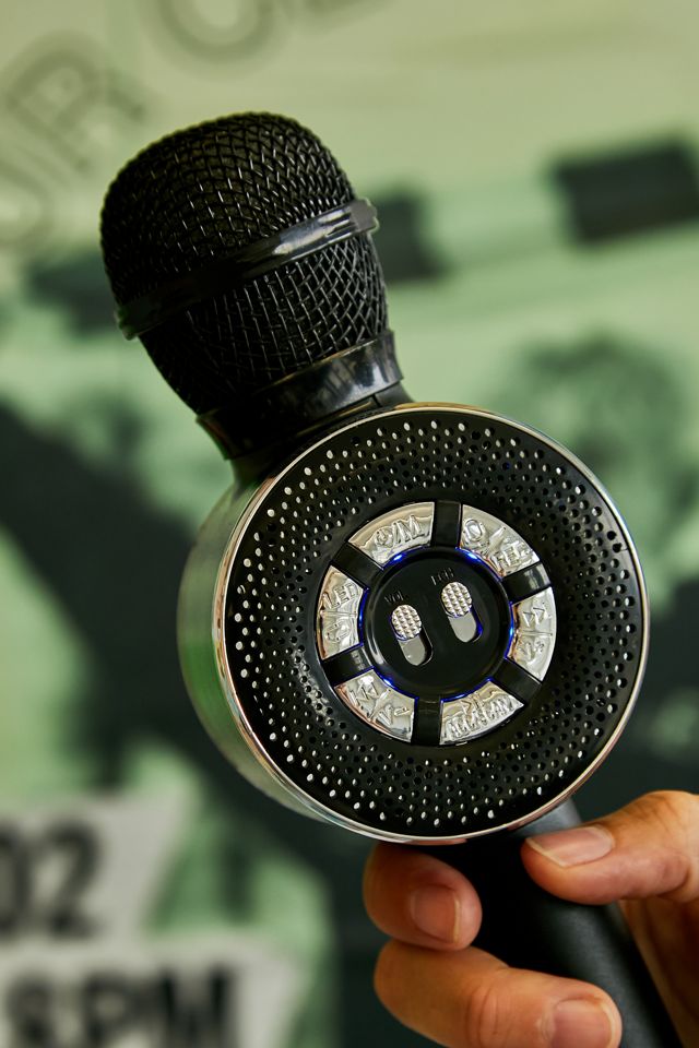 Juice Disco LED Karaoke Microphone | Urban Outfitters UK