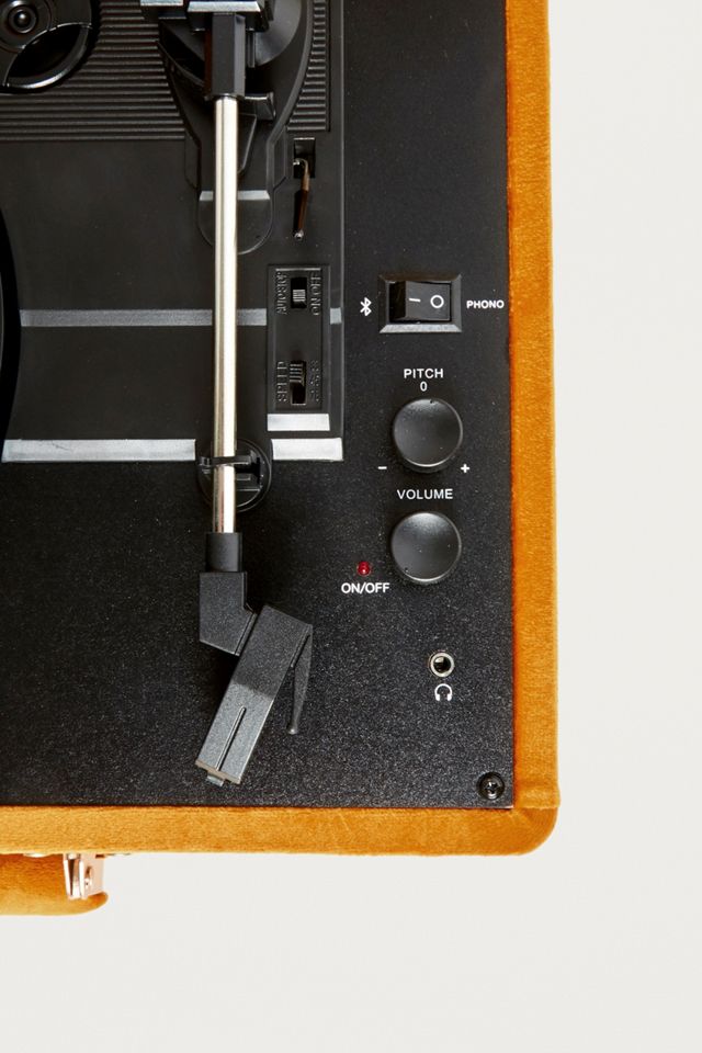 Crosley X UO Topaz Velvet Cruiser Bluetooth Vinyl Record Player | Urban ...