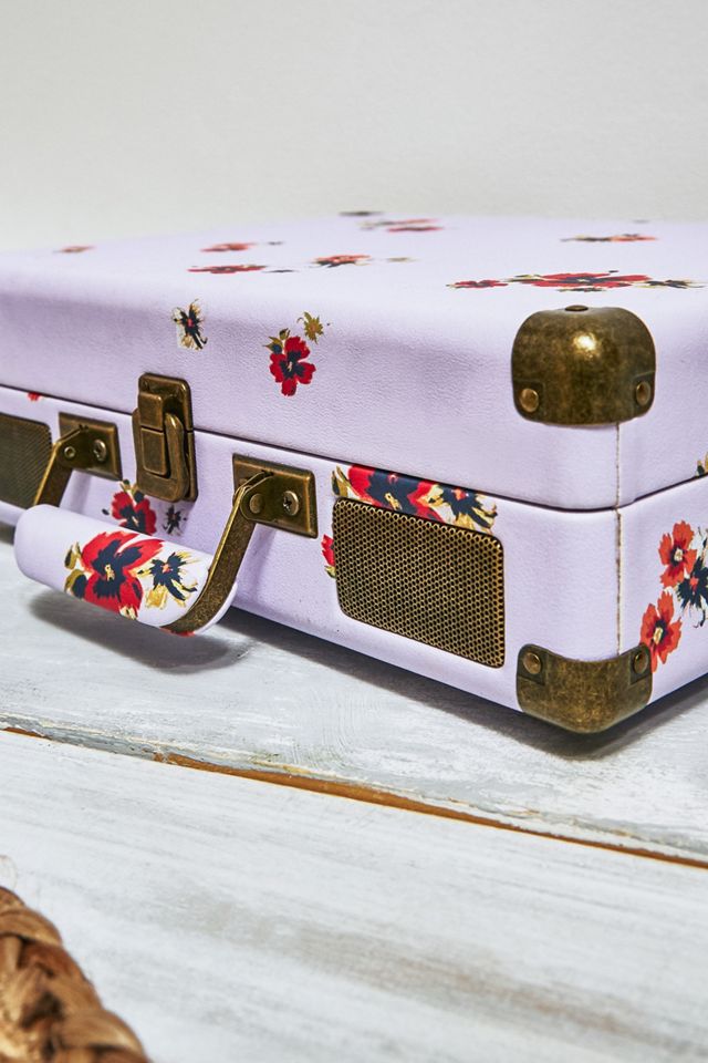Crosley Cruiser Lavender Floral Bluetooth Vinyl Record Player | Urban ...