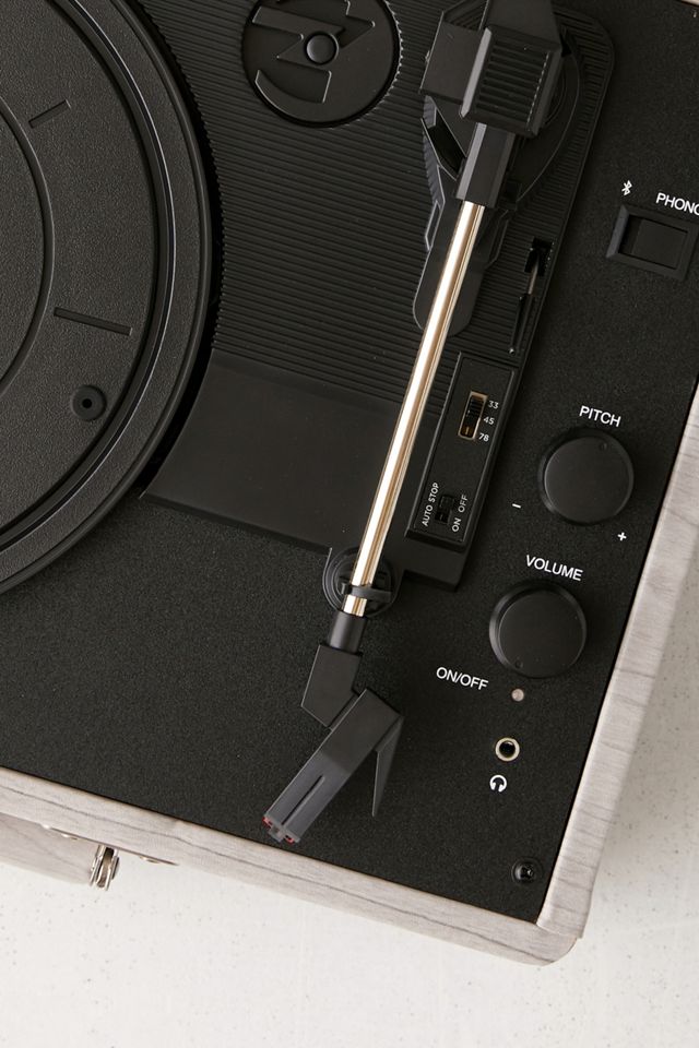 Crosley Grey Wood Cruiser Bluetooth Record Player | Urban Outfitters UK